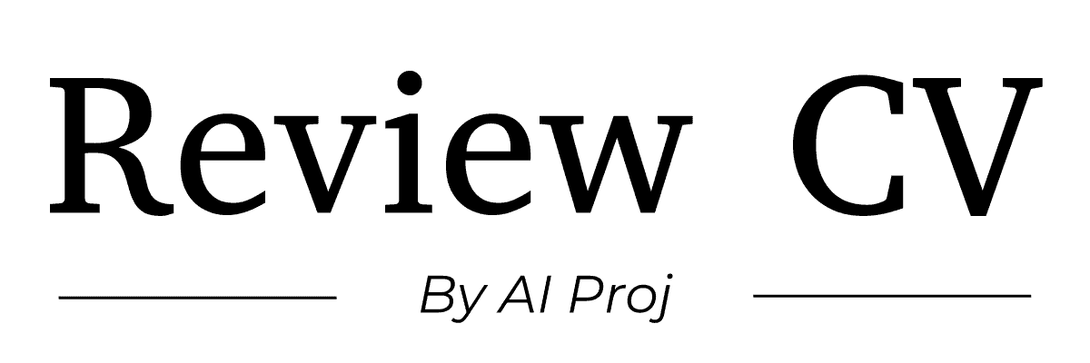 Review CV - By AI Proj